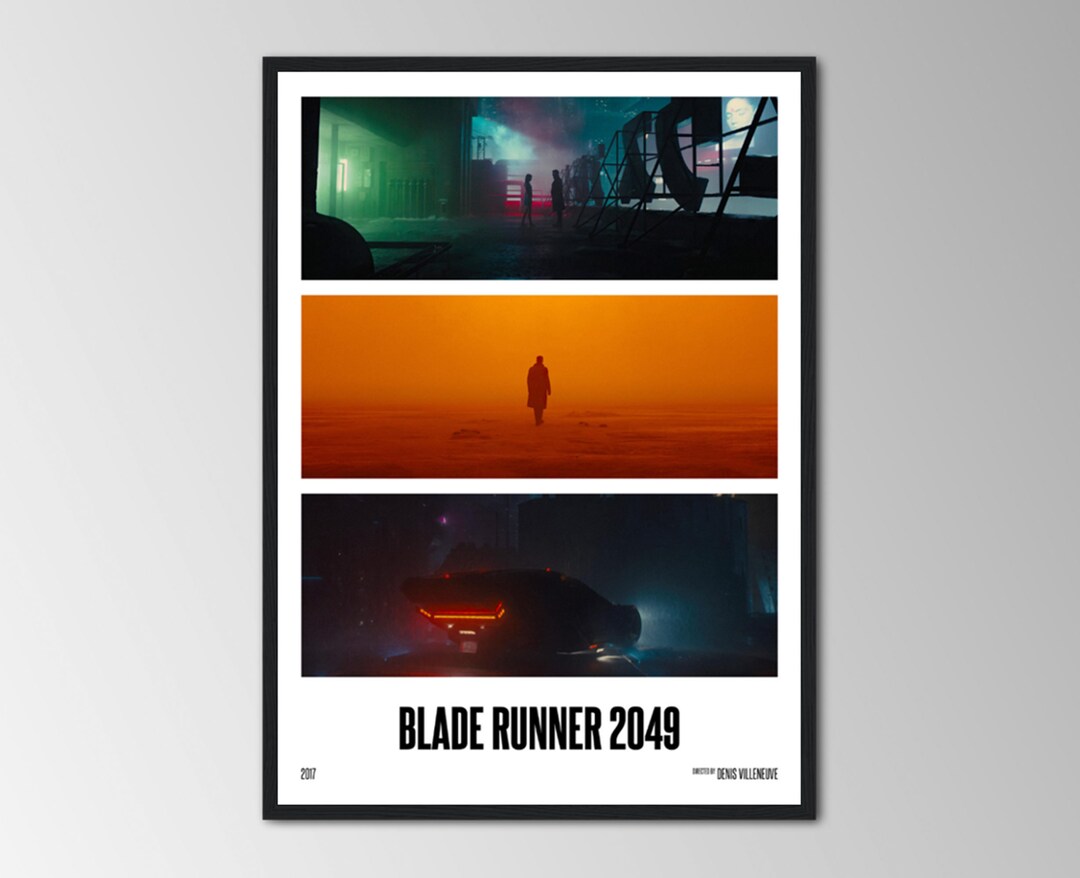 Blade Runner 2049 Movie Poster Print Minimalist Movie - Etsy
