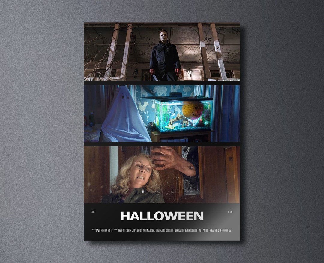 Halloween 2018 - Movie Poster Print | Minimalist Movie Poster | Wall ...