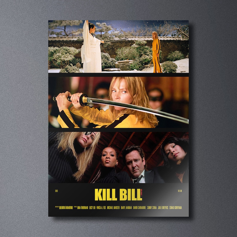 Kill Bill Poster - Etsy