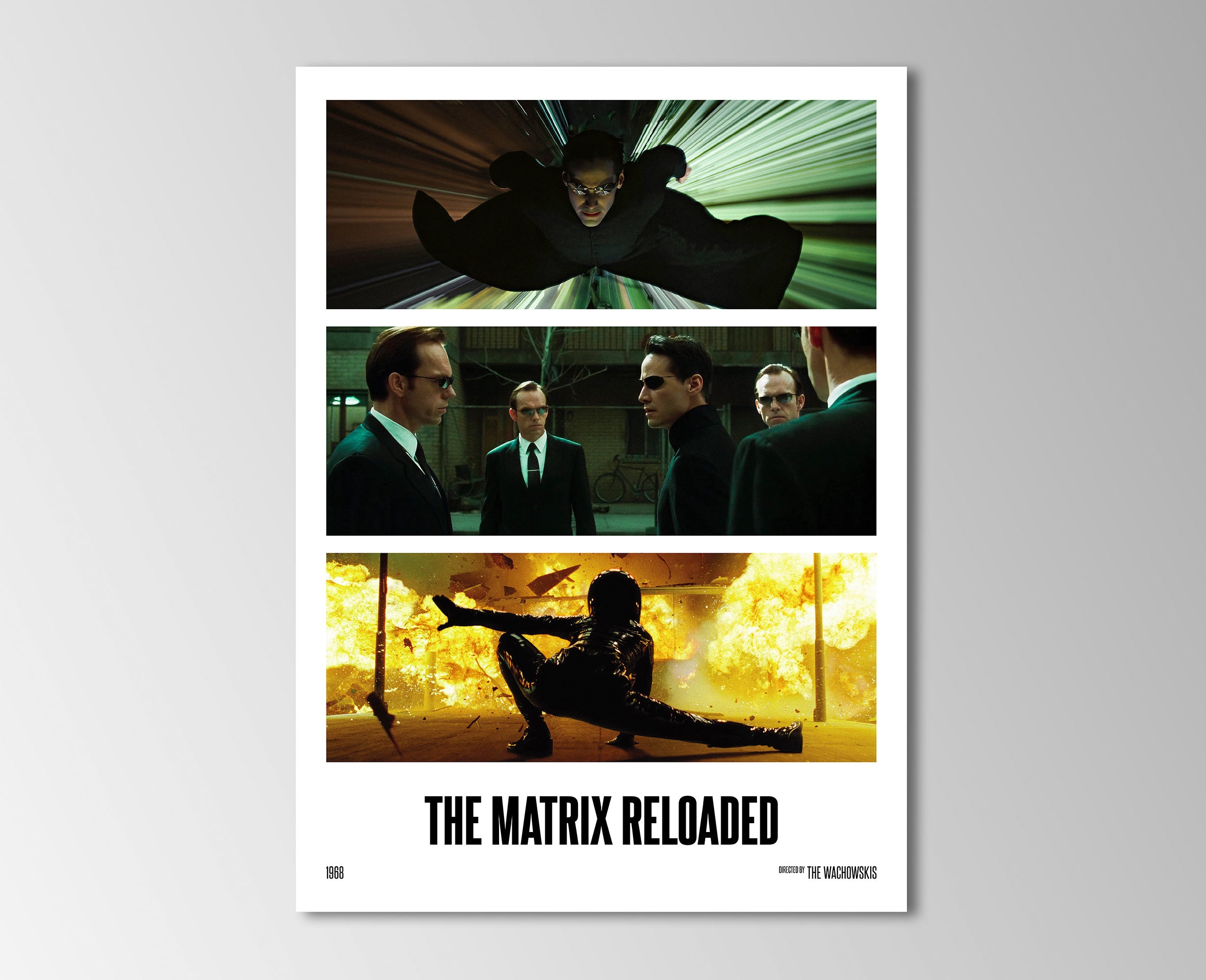 The Matrix Reloaded - Movie Poster sold by Secret Tan Gopher | SKU ...