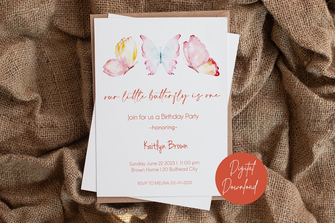 Personalized Birthday Invitation Card Birthday Card - Etsy