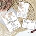 World Map Wedding Invitation Template Set Travel Themed Wedding ...