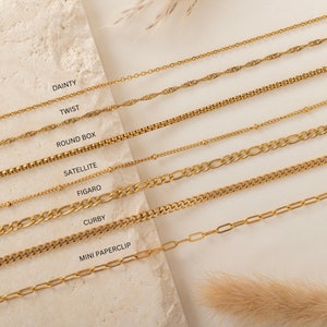 Personalized Name Necklace in Stainless Steel, Custom Birthday Gift for ...