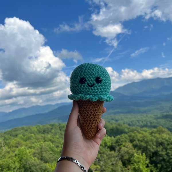 Ice Cream Plushie - Etsy