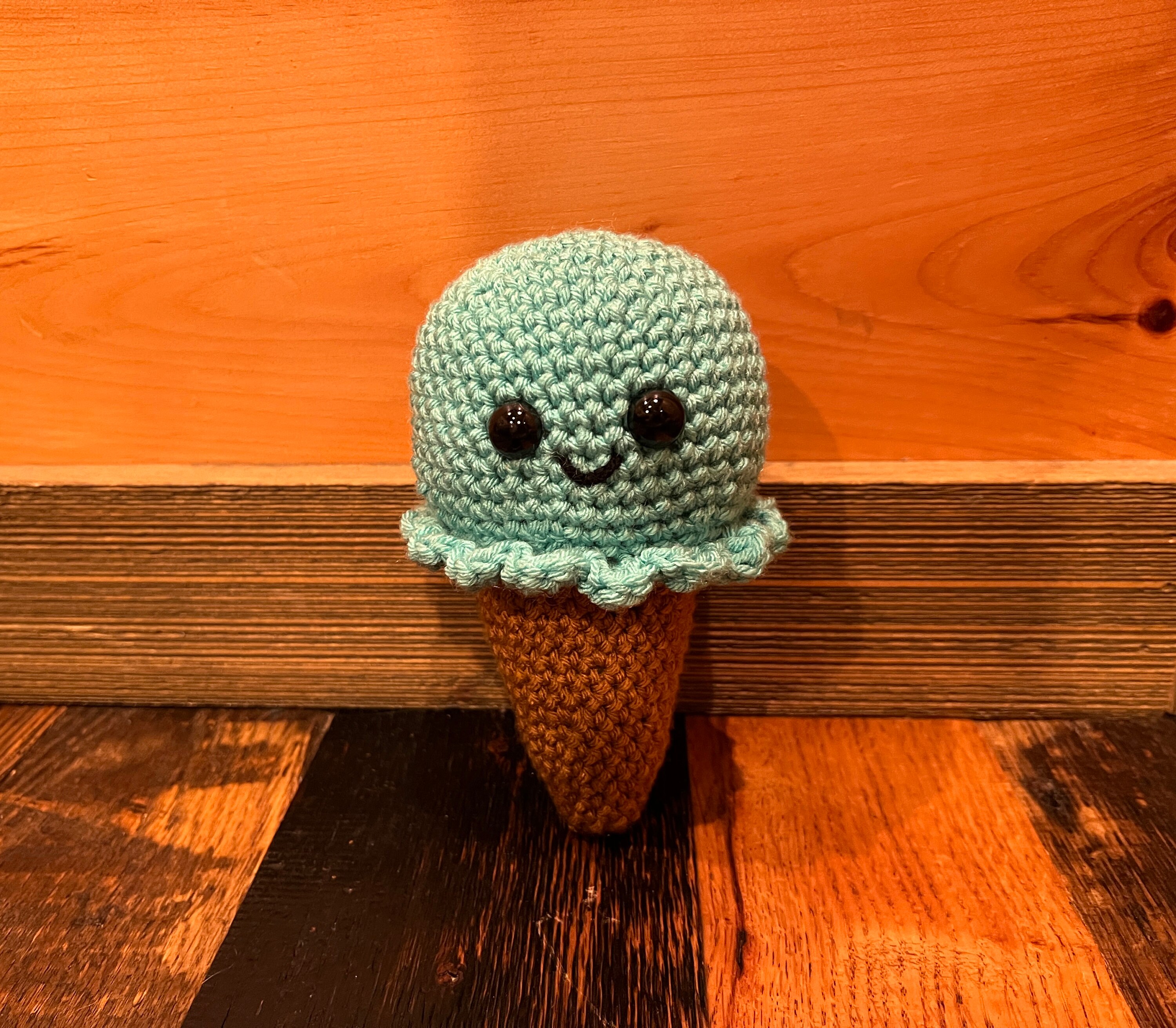 Ice Cream Cone Plushie - Etsy