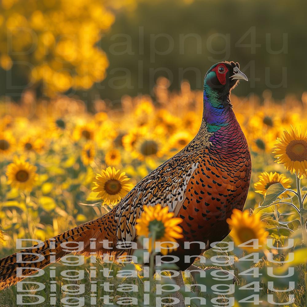 Pheasant Bird Fall Hunting PNG Sublimation DIGITAL DESIGN Download ...