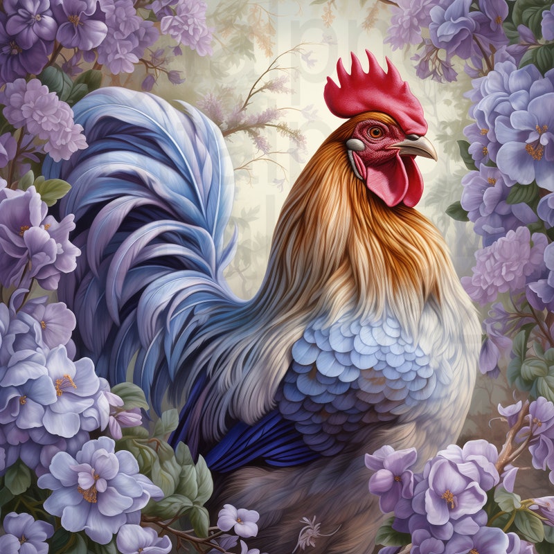 Rooster Cutting Board Png - Etsy