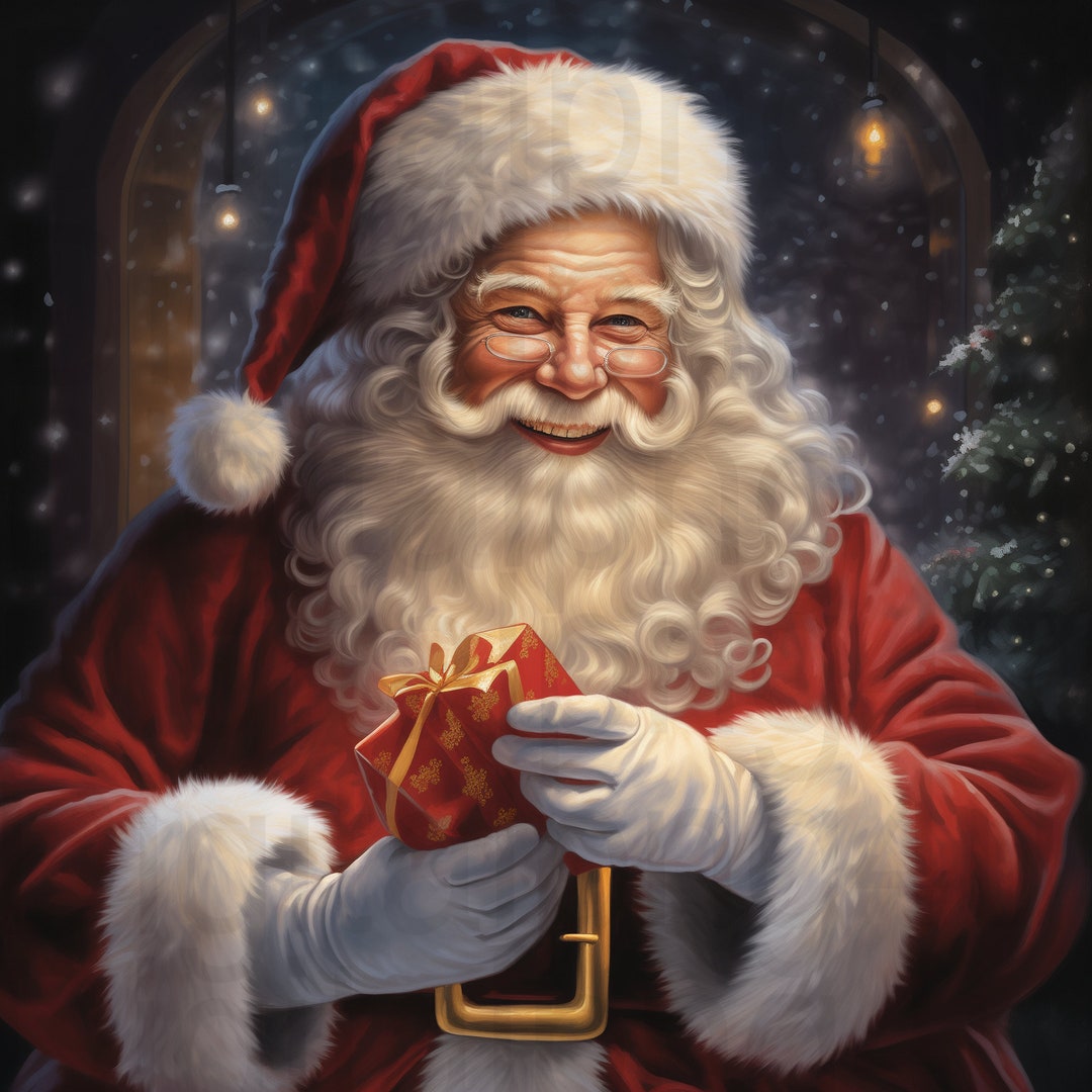 Santa Christmas Png Sublimation Digital Design Download Wreath Sign ...