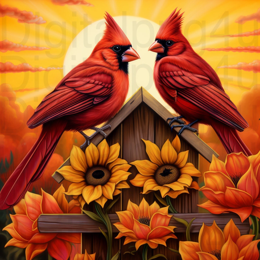 Cardinal Fall Png Sublimation Digital Design Download Wreath Sign Wind ...