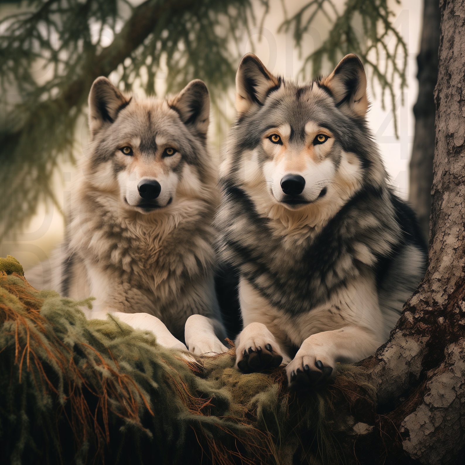 Wolf Wolves Png Sublimation Digital Design Download Wreath Sign Wind ...