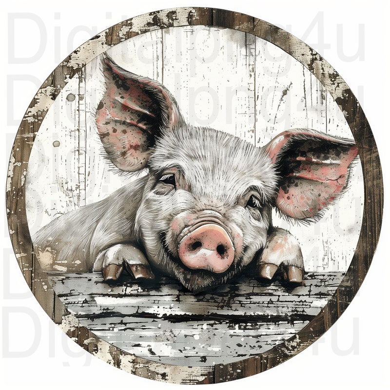 Pig Cutting Board - Etsy
