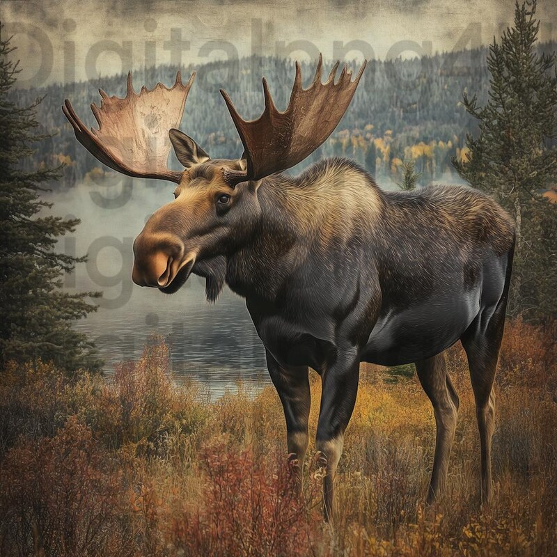 Moose Puzzle - Etsy