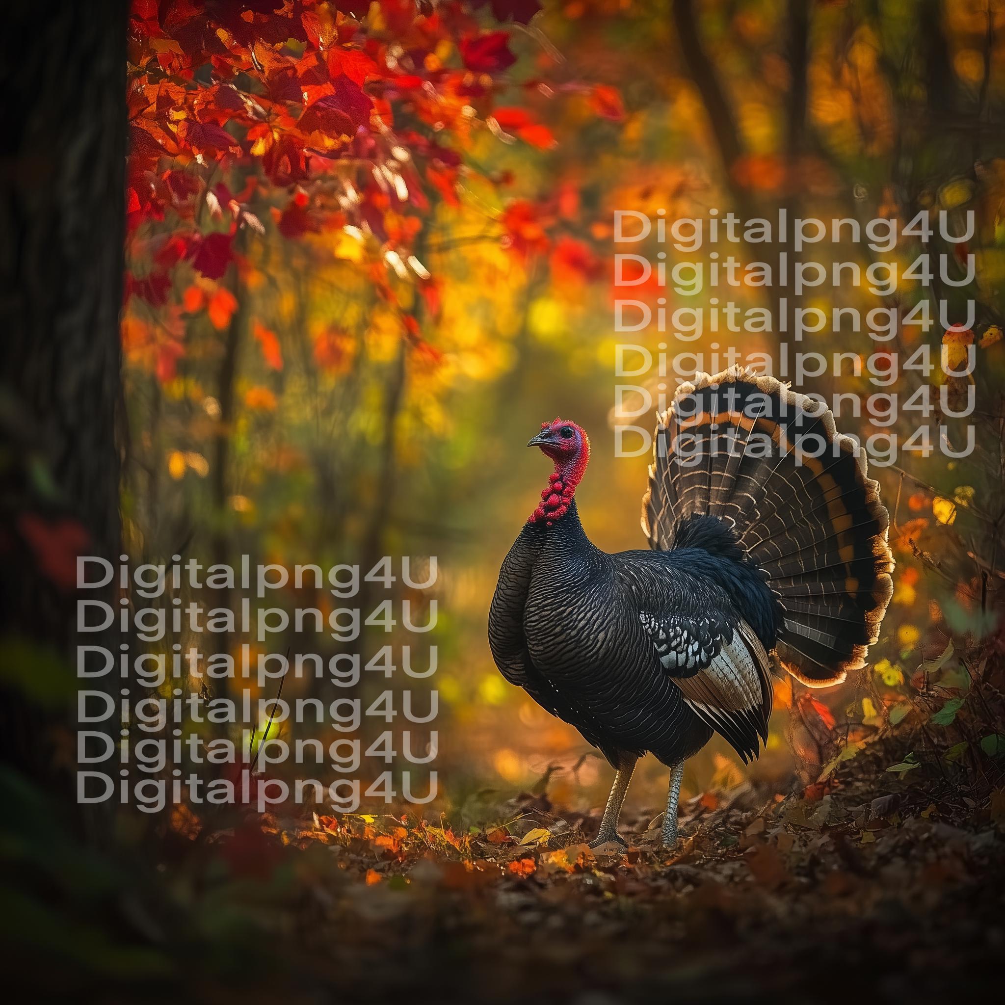 Turkey Thanksgiving Hunting Fall PNG Sublimation DIGITAL DESIGN ...