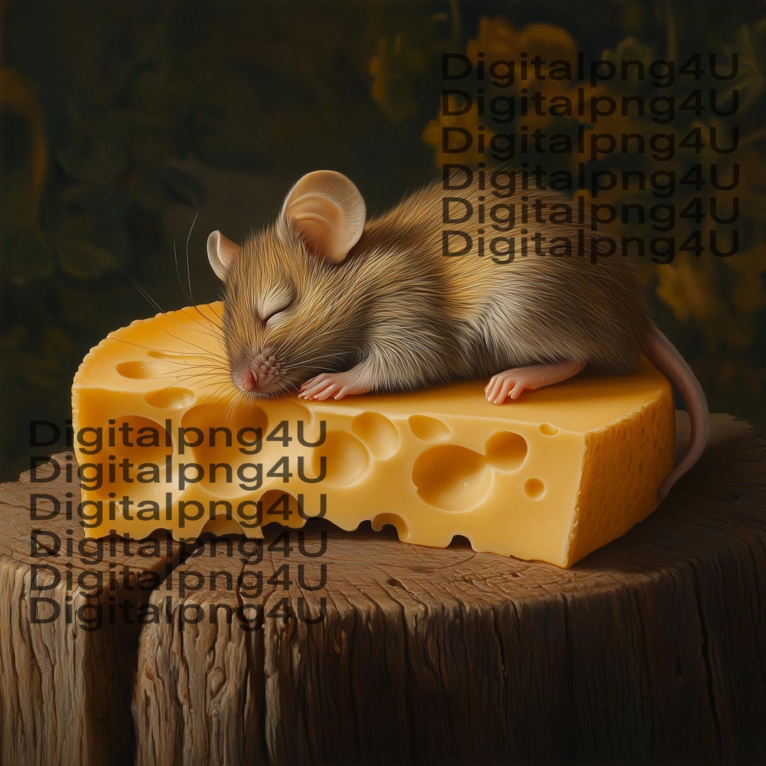 Mouse Cute Mouse and Cheese PNG Sublimation DIGITAL DESIGN Download ...