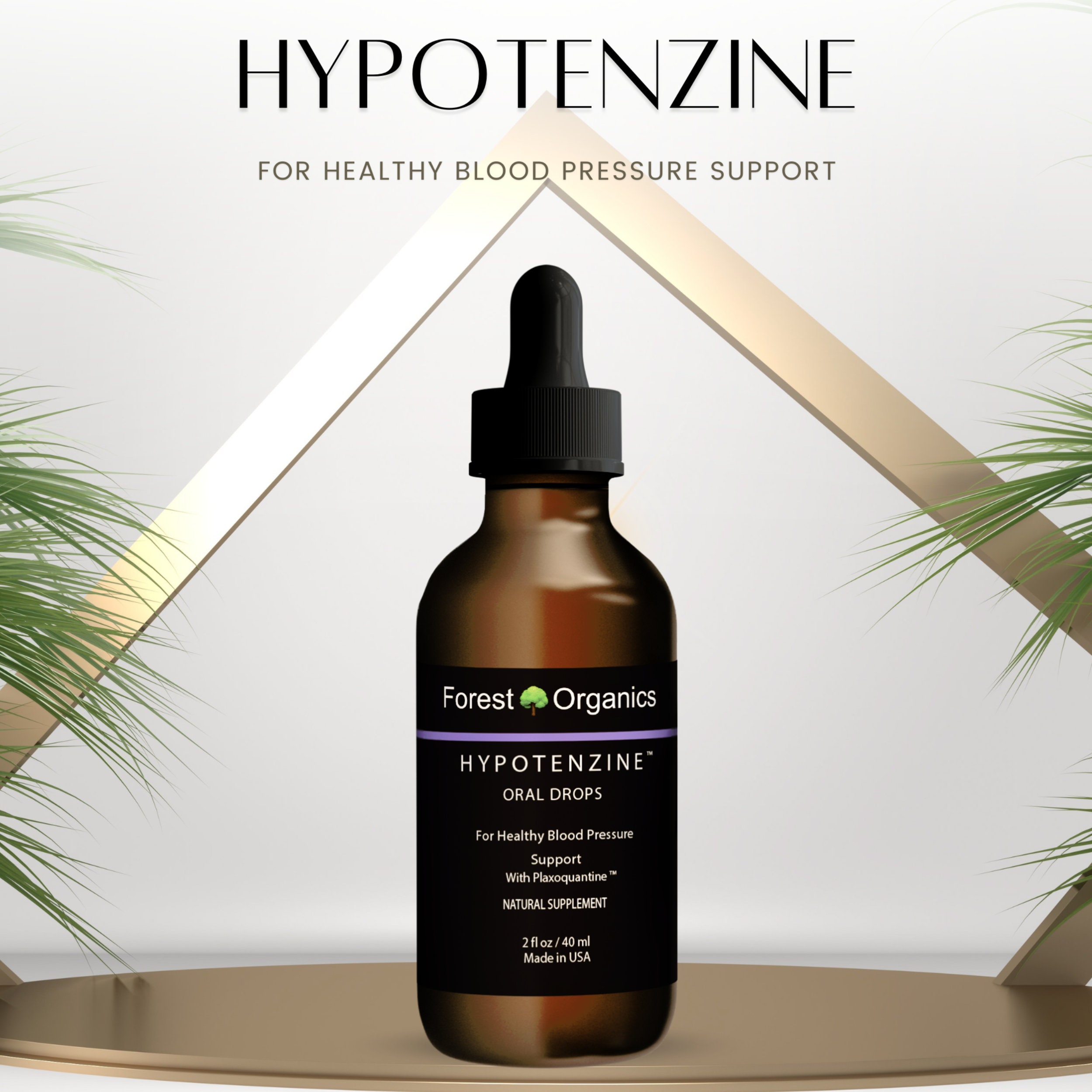 Herbal Blood Pressure Support Drops-natural Cardiovascular Health Aid ...