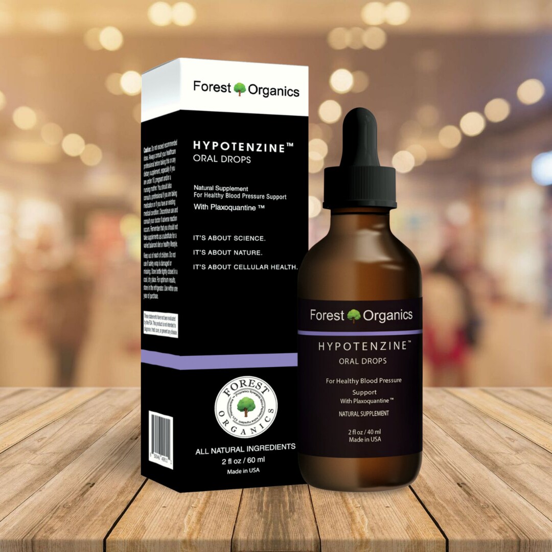 Herbal Blood Pressure Support Drops-natural Cardiovascular Health Aid ...