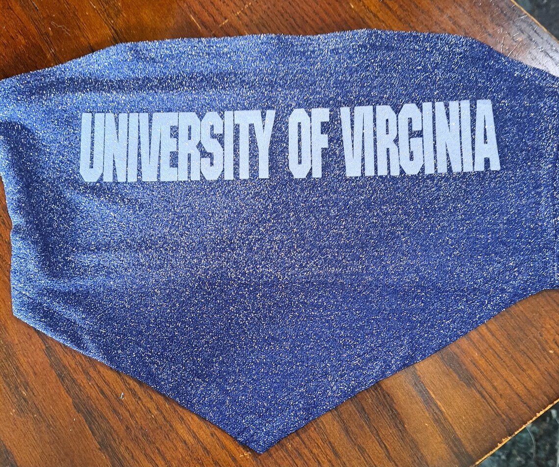 Custom Sparkle College Bandana Top - Etsy