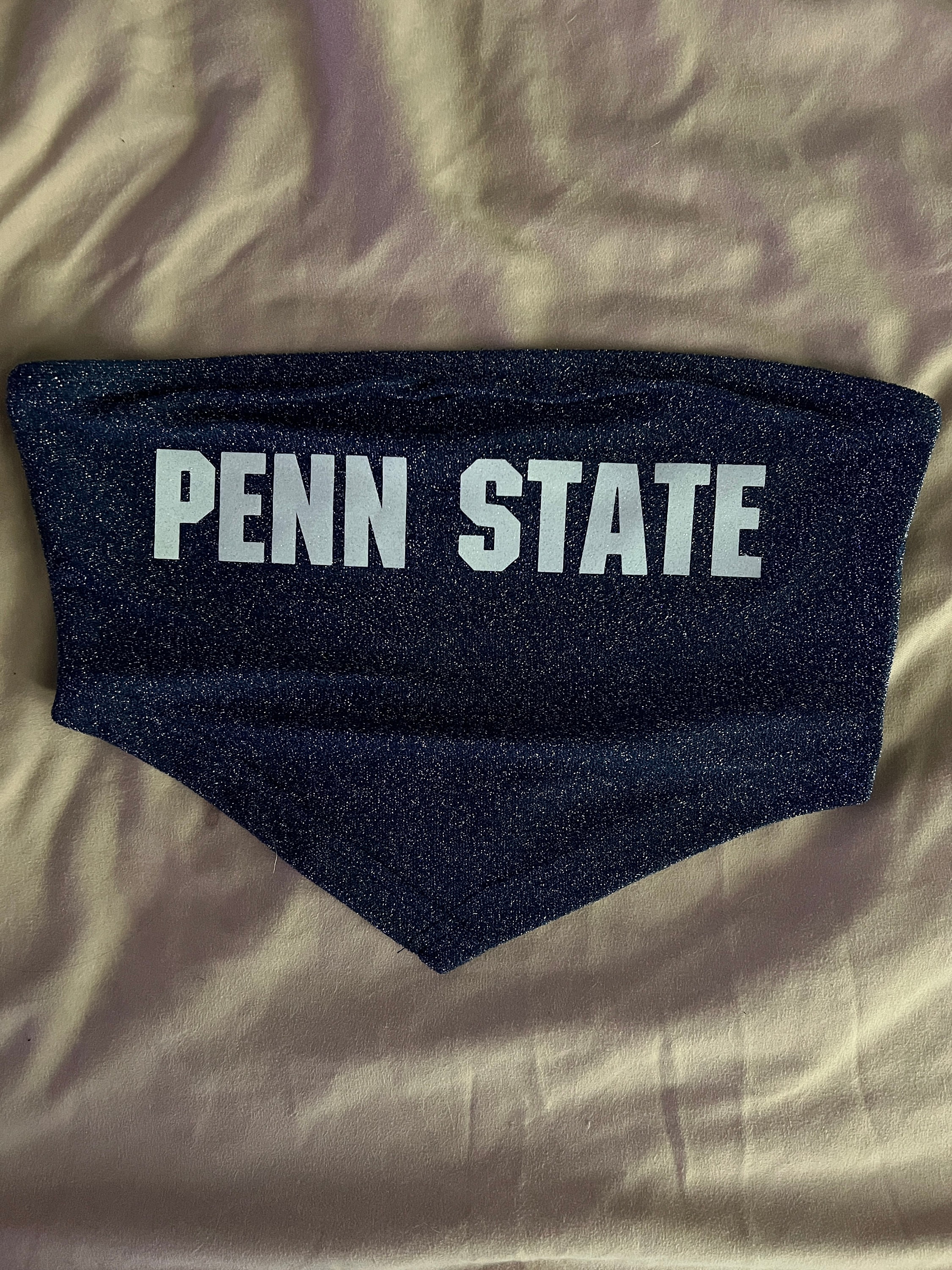 Custom Sparkle College Bandana Top - Etsy