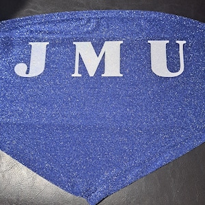 Custom Sparkle College Bandana Top - Etsy