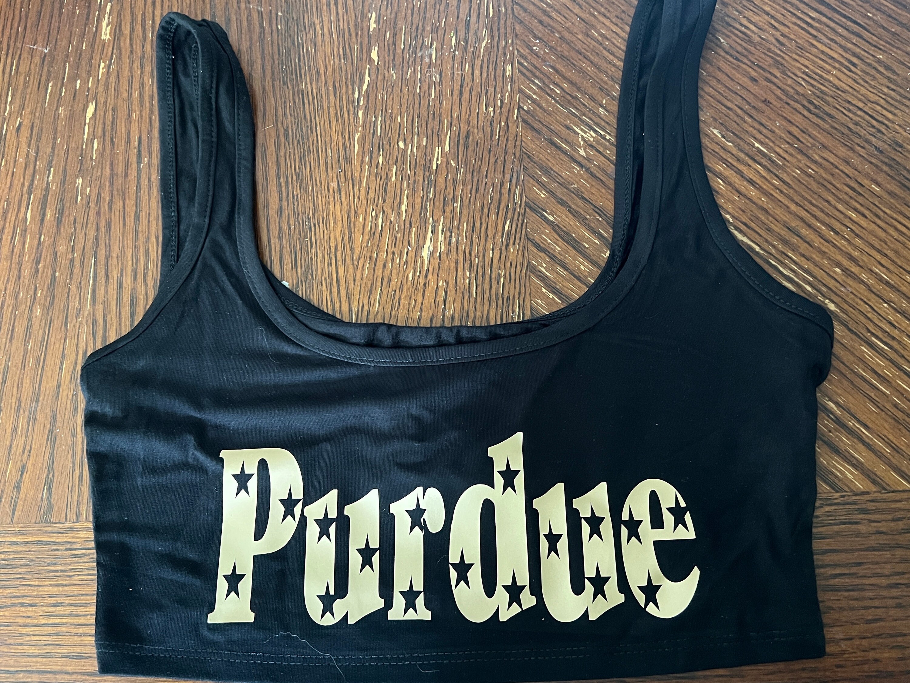 Customizable Star College Crop Top - Etsy