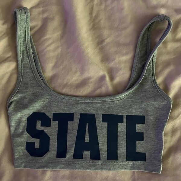 College Crop Top - Etsy