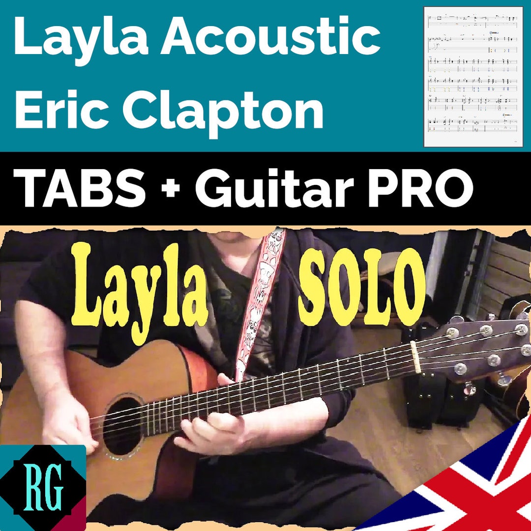 LAYLA Tabs - Eric Clapton Unplugged (2 Versions Easy to and Advanced ...