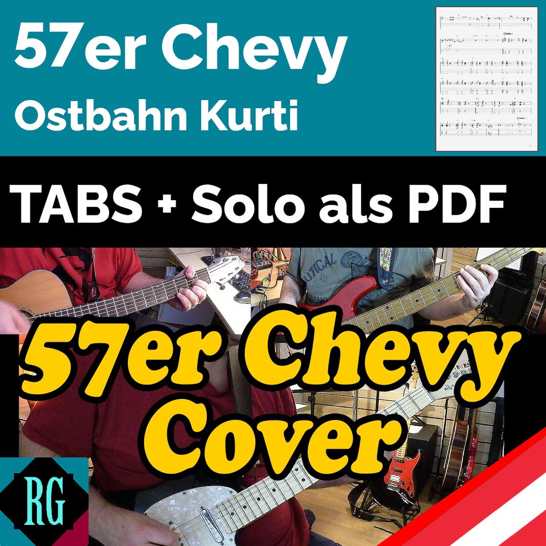 '57 CHEVY TABS Ostbahn Kurti SOLO and Tricks - Etsy
