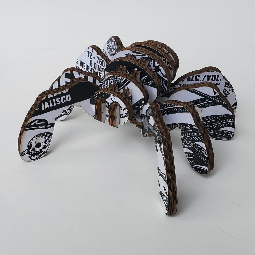 3D Halloween Spider Puzzle - Etsy