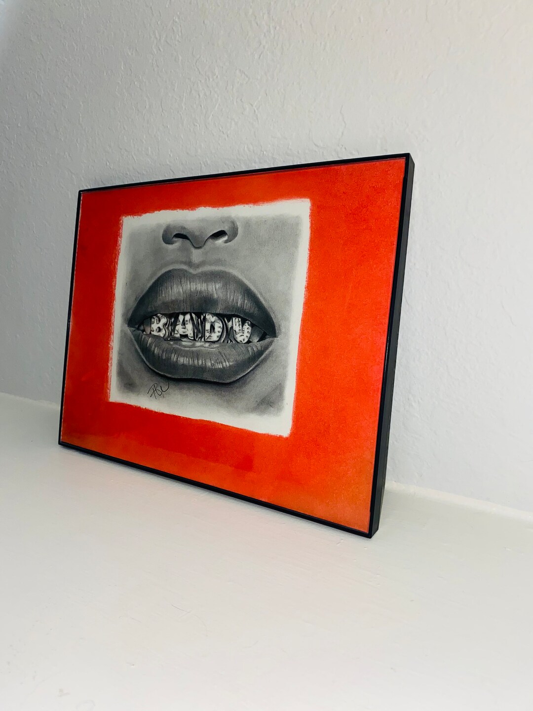 Erykah Badu Southern Girl Portrait Drawing/ Wall Décor/ Wall Art/ Hip ...