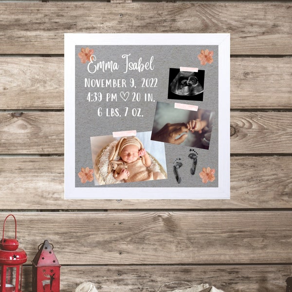 Baby Boy Shadow Box - Etsy