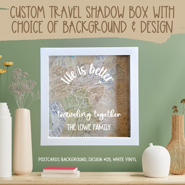 Travel Keepsake Box - Etsy
