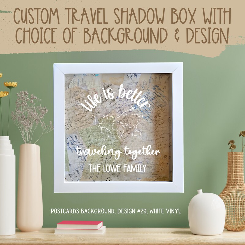 Travel Keepsake Box - Etsy