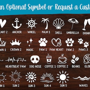 Custom Car Decals With Custom Font, Symbols, and Vinyl Color, Custom ...