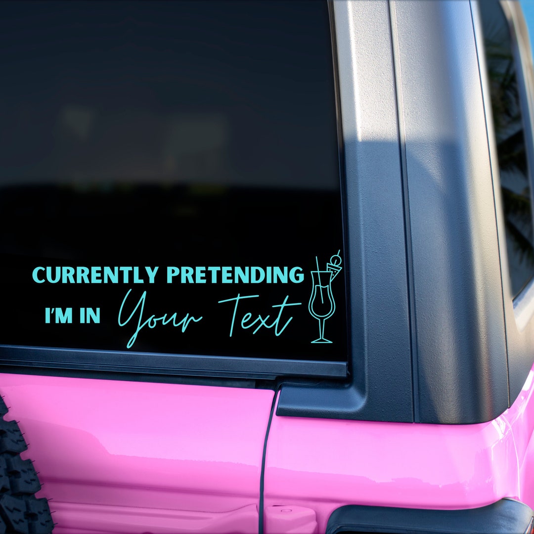 Custom Car Decals Tropical Stickers Gifts for Island Lovers Cruise ...