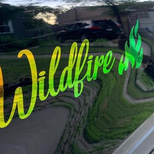 Custom Holographic Car Decals, Custom Large Oversized Vinyl Stickers ...
