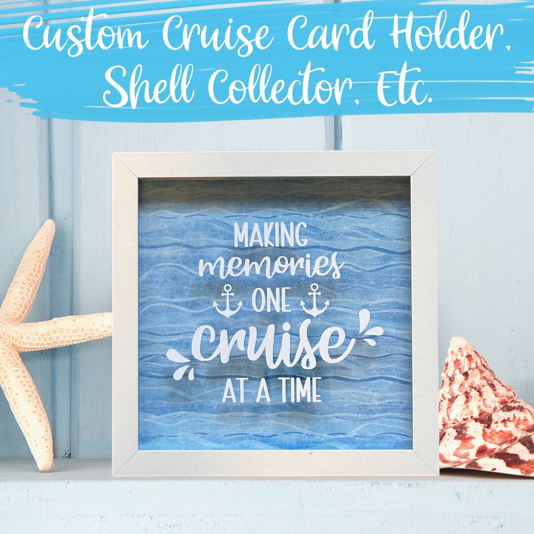 Custom Cruise Lovers Sea Card Holder, Our Vacation Cruise Decorations ...