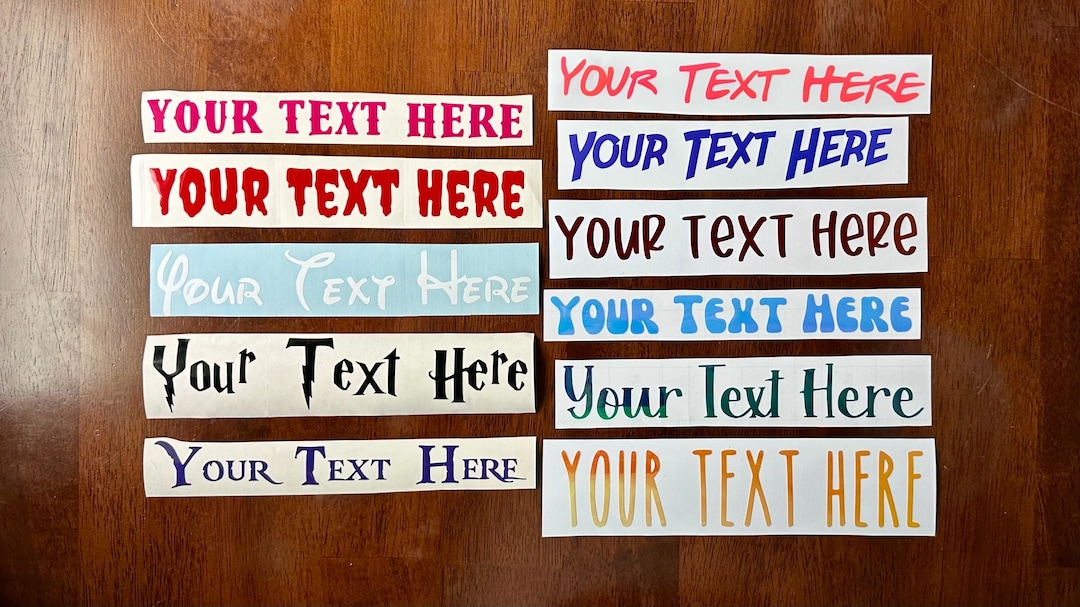 Custom Holographic Car Decals, Custom Large Oversized Vinyl Stickers ...