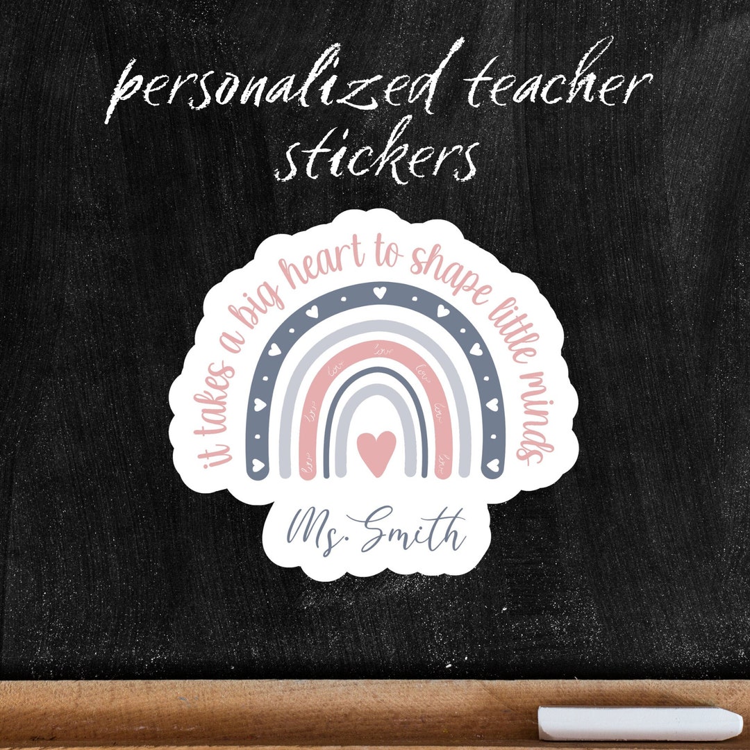 Teacher Appreciation Sticker, Holiday Christmas Teacher Gifts ...