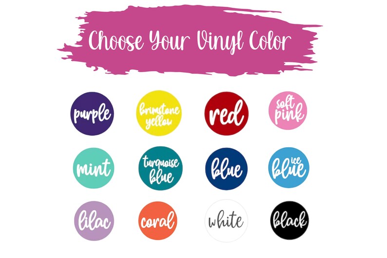 Custom Car Decals With Custom Font, Symbols, and Vinyl Color, Custom ...
