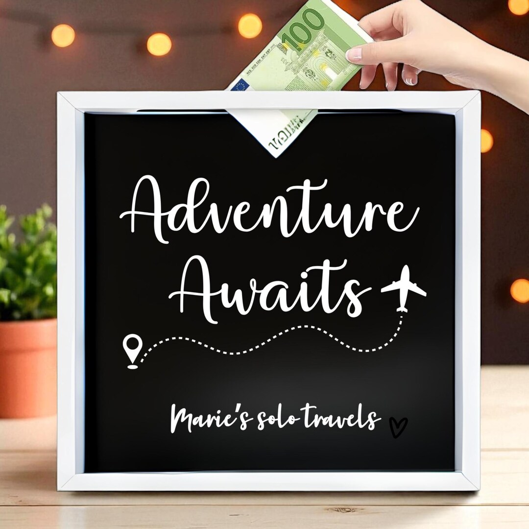 Travel Shadow Box | Custom Vacation Keepsake Frame | Personalized ...