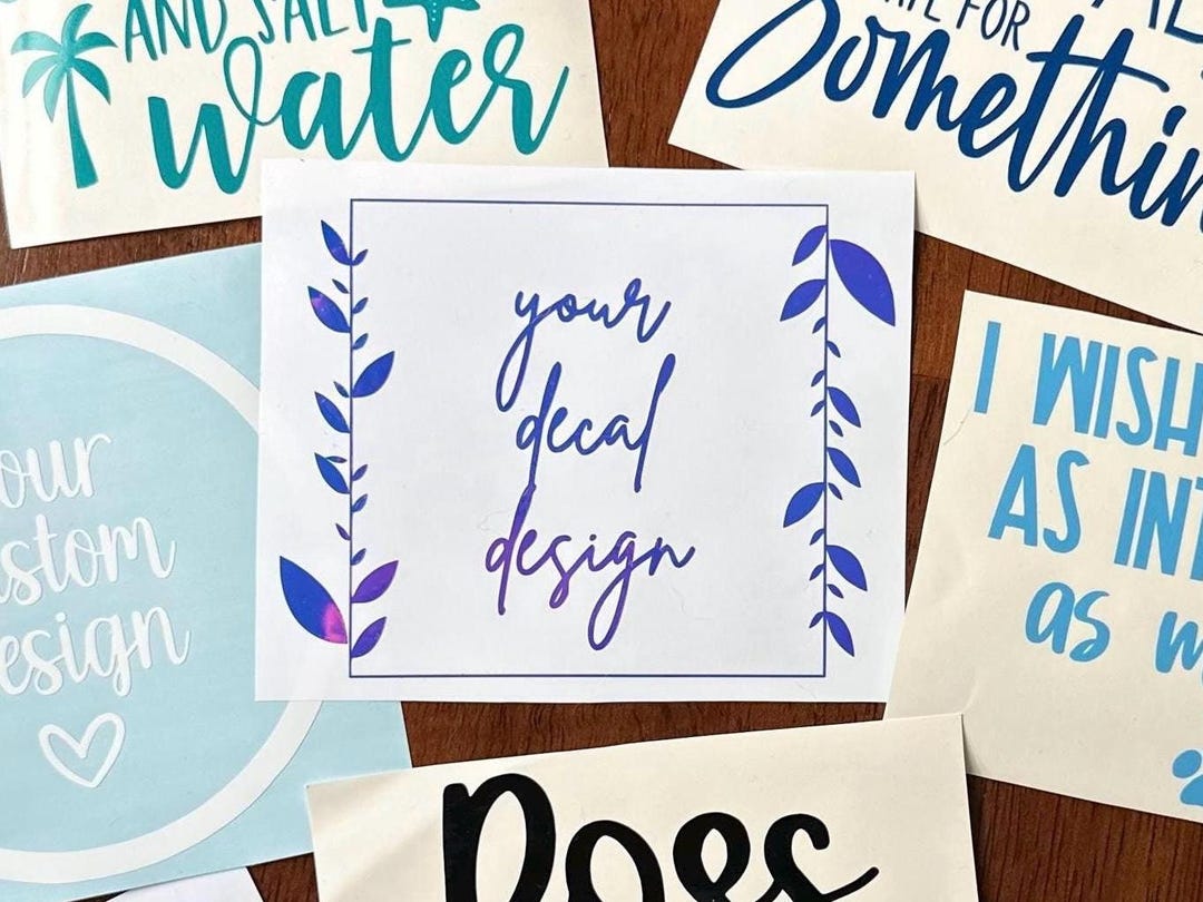 Custom Holographic Car Decals, Custom Large Oversized Vinyl Stickers ...