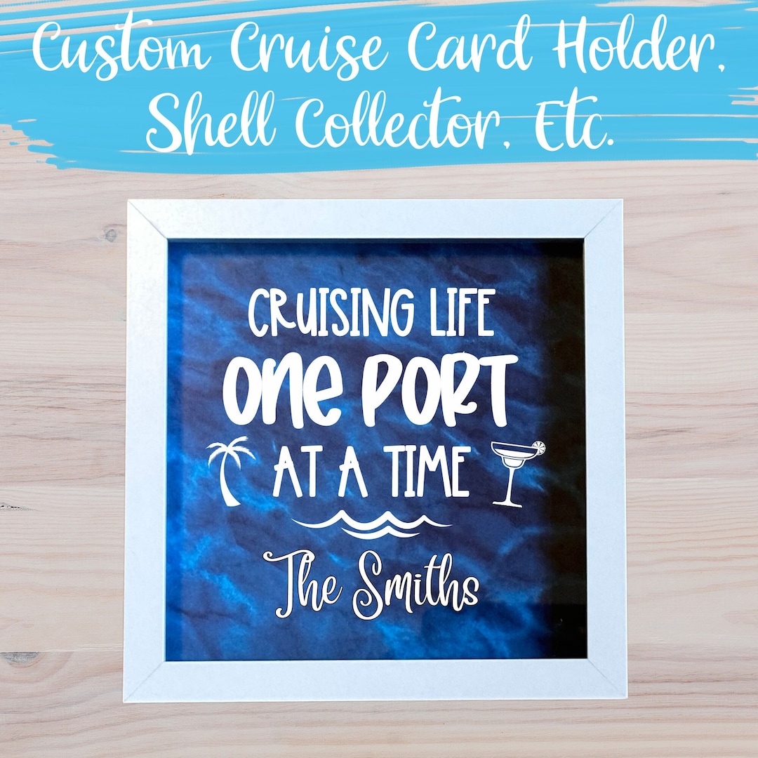 Custom Cruise Island Lovers Cruise Card Holder, Our Cruise Vacation ...
