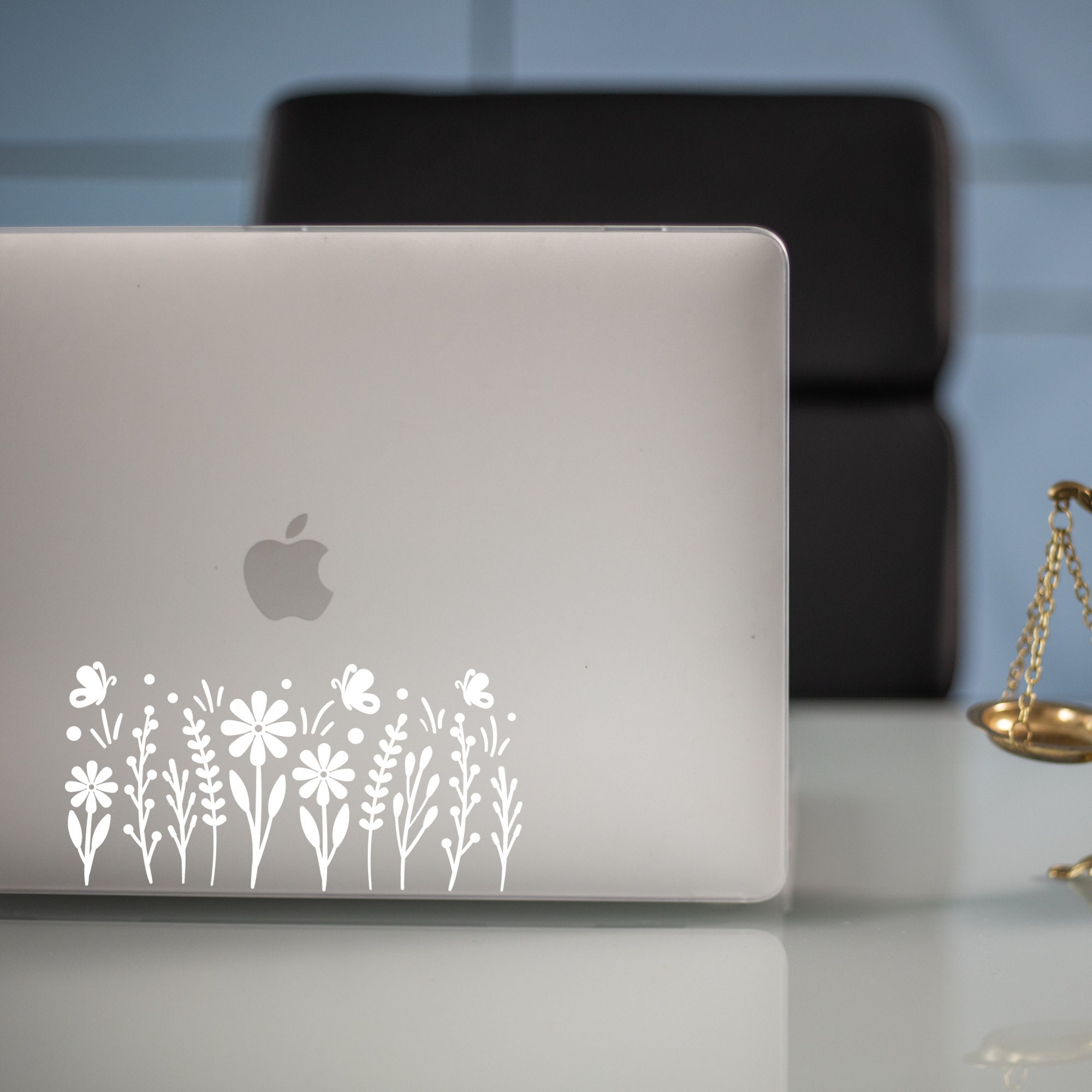 Wildflower Decal Boho Car Decal Flower Car Decal Plant - Etsy