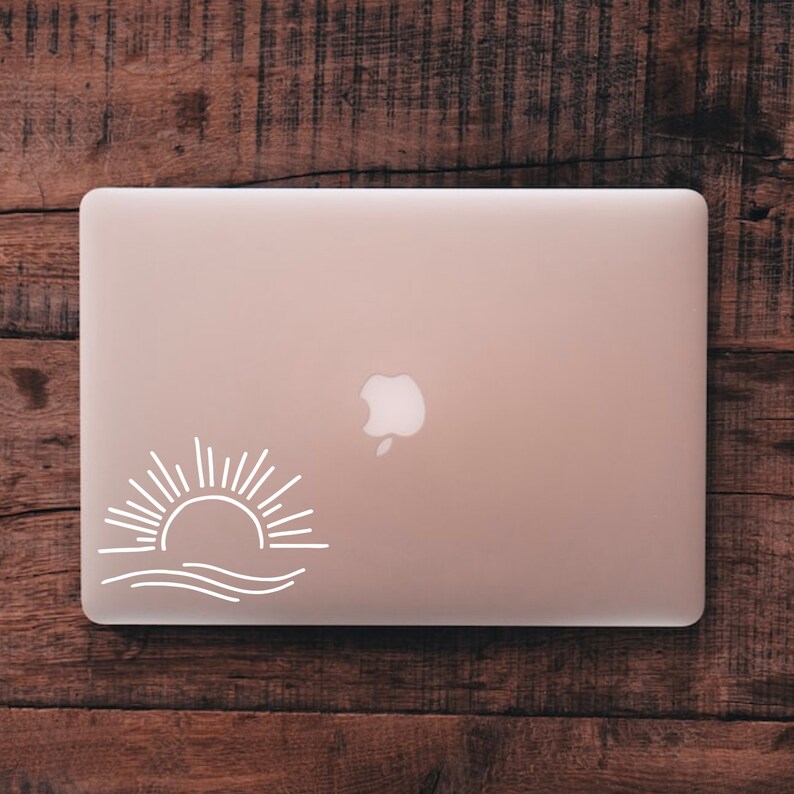 Sun Decal Waves Decal Beach Decal Beach Car Decal Summer - Etsy