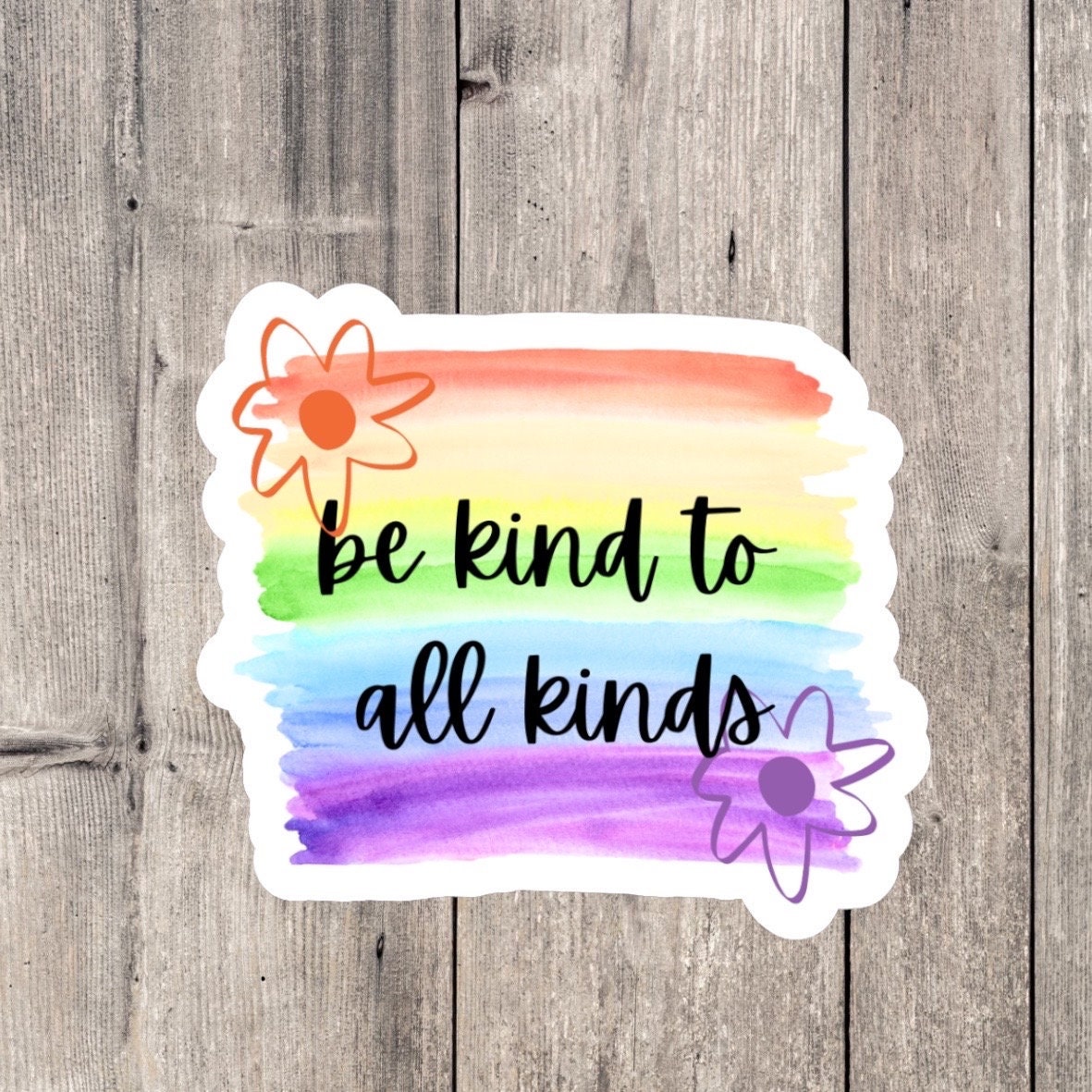 Kindness Stickers Positive Stickers Happy Stickers - Etsy