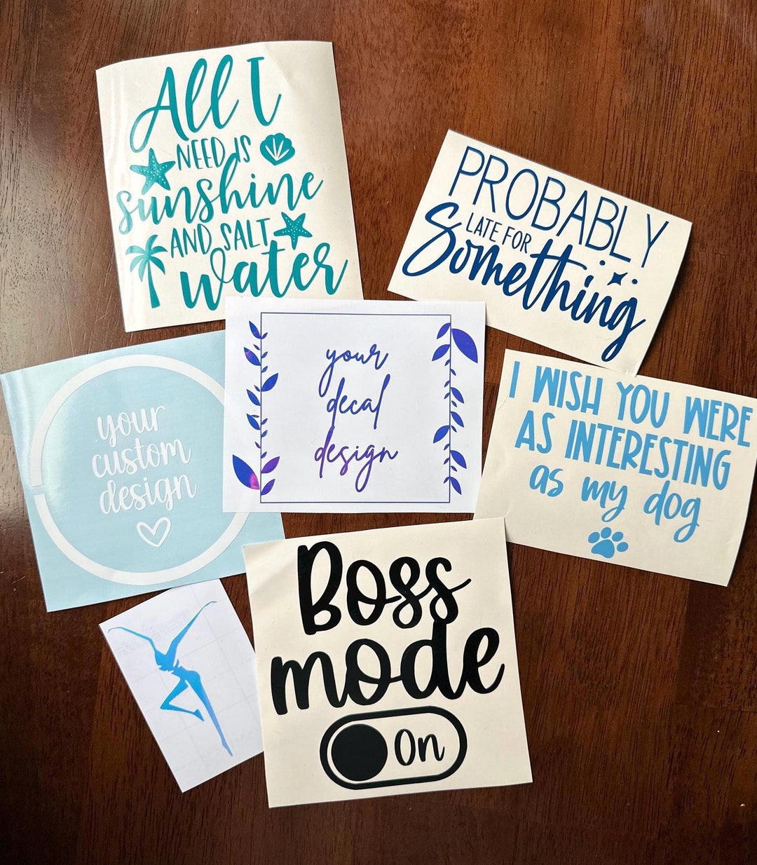 Custom Holographic Car Decals, Custom Large Oversized Vinyl Stickers ...