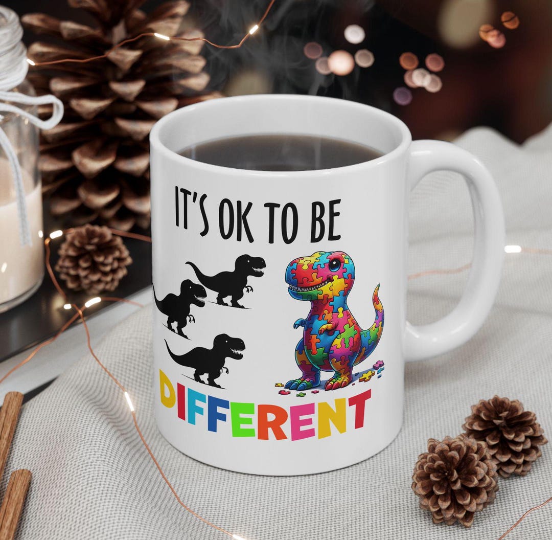 Autism Awareness Mug: Neurodiversity Inclusion Gift - Etsy