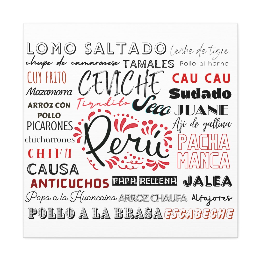 Peruvian Decor Kitchen Peru Comida Peruana Peruvian Food Decoration ...