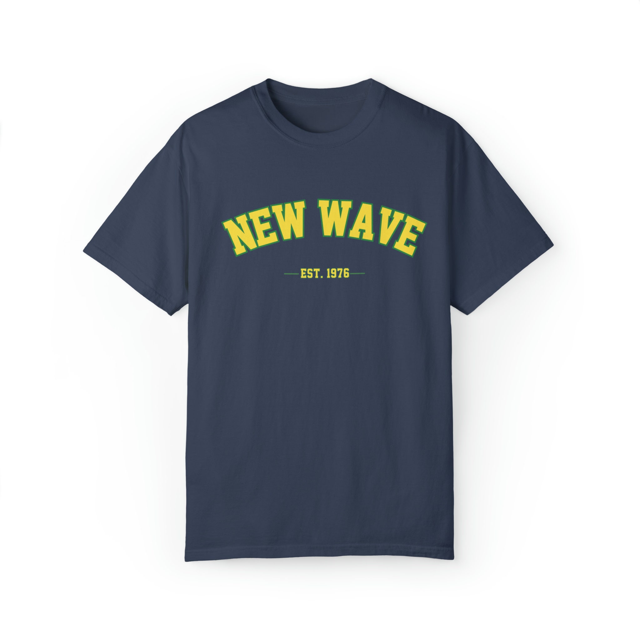 New Wave - Unisex Garment-dyed T-shirt - Etsy