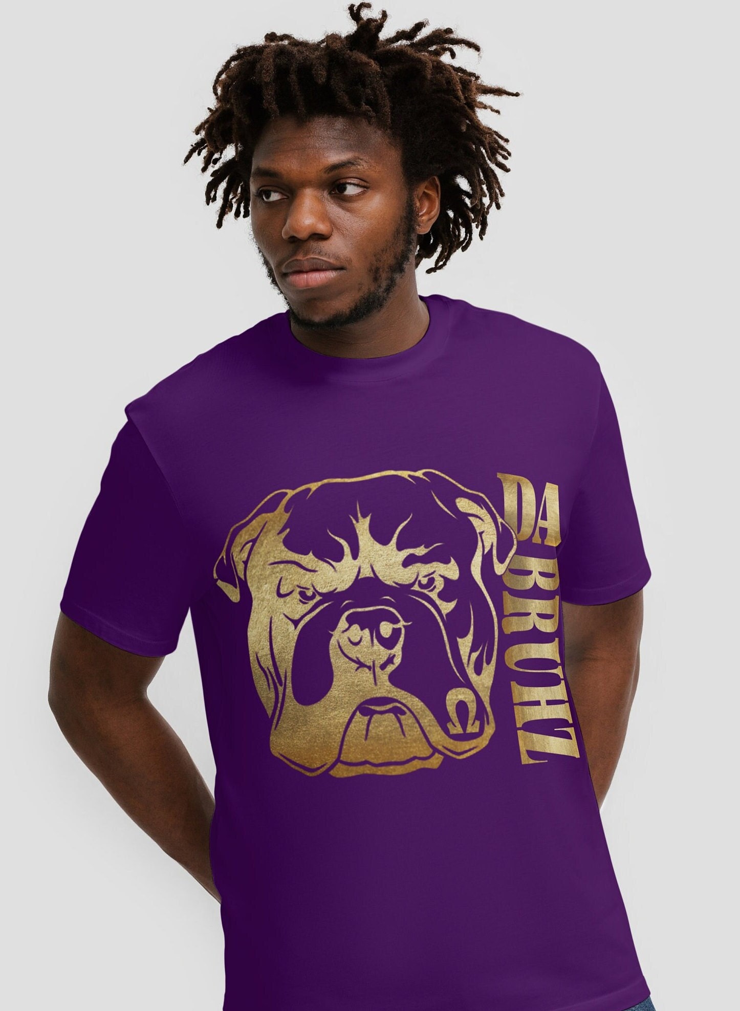 Omega Psi Phi Da Bruhz Royal Purple And Old Gold Design By Apparel By